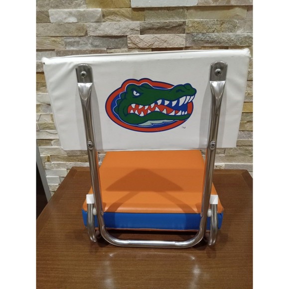 Games | Vintage 7s 80s Florida Gators Stadium Padded Floding Bleacher ...